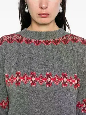 CECILIA PRADO Patterned Knit Sweater