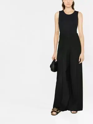 JIL SANDER Crew-neck Vest - Black