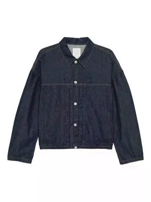 KURO Dense Button-fastening Denim Jacket