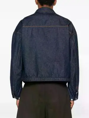 KURO Dense Button-fastening Denim Jacket
