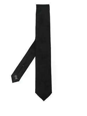 Zegna Silk Neck Tie - Black