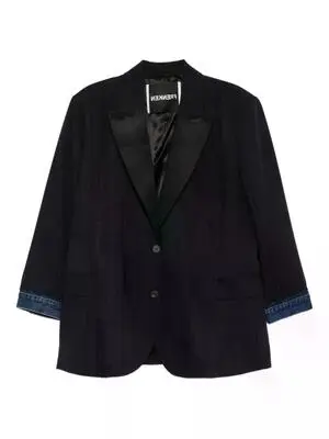 FRENKEN Devotion Pinstripe Blazer Jacket