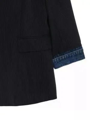 FRENKEN Devotion Pinstripe Blazer Jacket