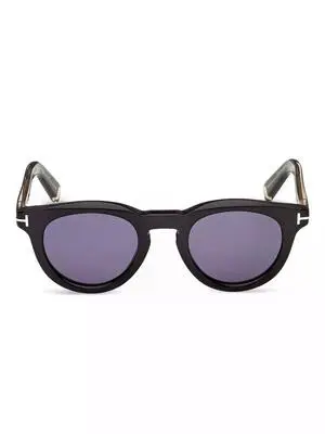 TOM FORD Round-frame Sunglasses - Black