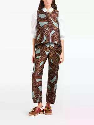 La DoubleJ Hendrix Jacquard Tailored Trousers