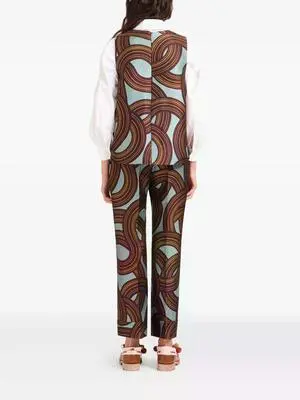 La DoubleJ Hendrix Jacquard Tailored Trousers