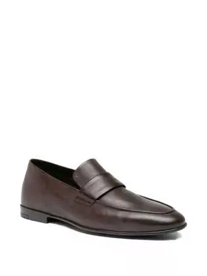 Officine Creative Airto Leather Loafers - Brown