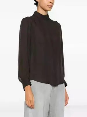 NILI LOTAN Revi Collarless Top