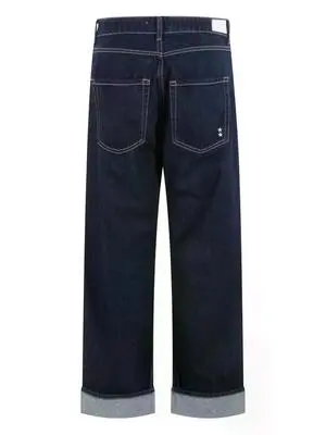 ICON DENIM LOS ANGELES Cuffed Hem Jeans