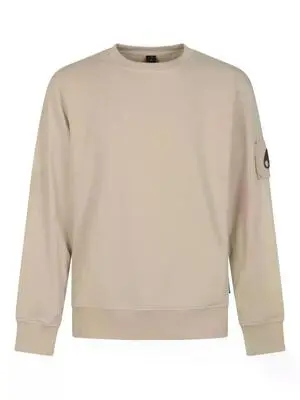 Moose Knuckles Logo-patch Sweatshirt - Neutrals