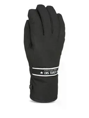 LEVEL Gloves With Logo Detailing