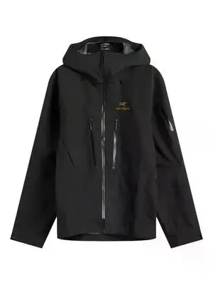 Arc'teryx Alpha Sv Hooded Zip-up Jacket - Black