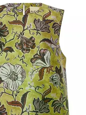 ALEMAIS Citron Sleeveless Top - Green