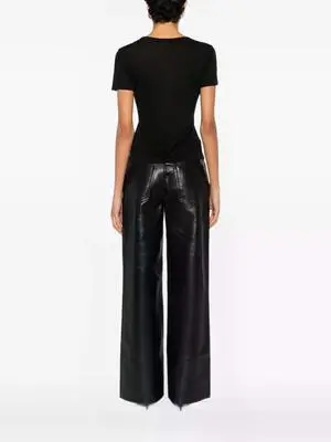 ANINE BING Sylvie Crew Neck T-shirt - Black