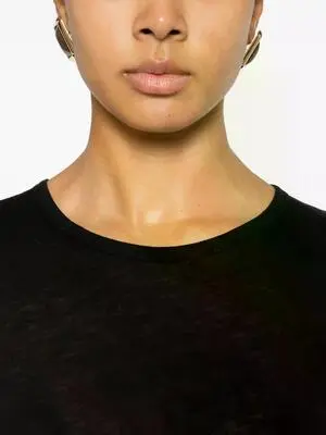 ANINE BING Sylvie Crew Neck T-shirt - Black