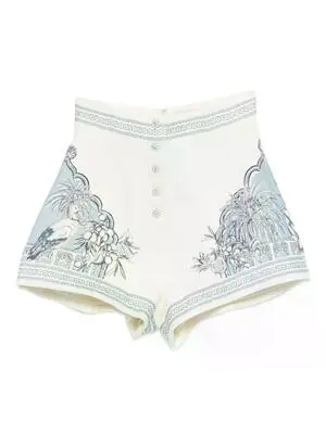 Alemais Floral Shorts For Women