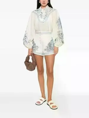 ALEMAIS Printed Shorts