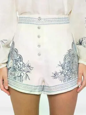 ALEMAIS Printed Shorts