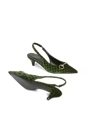 Gucci 45mm Horsebit-detail Pumps