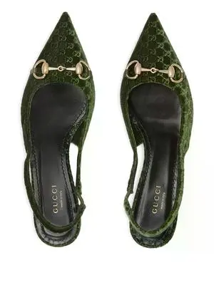 Gucci 45mm Horsebit-detail Pumps