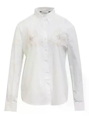 PUSHBUTTON Button-down Shirt With Bra Detailing