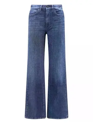 3x1 Logo-patch High-waisted Jeans