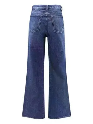 3x1 Logo-patch High-waisted Jeans