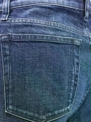 3x1 Logo-patch High-waisted Jeans