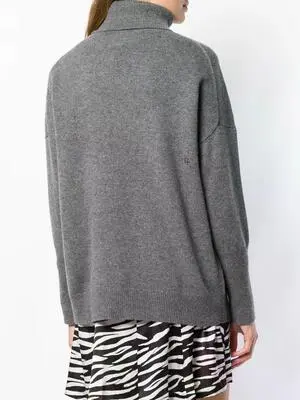 Chinti & Parker Relaxed Cashmere Polo - Grey