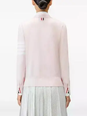 Thom Browne Sleeve-detail V-neck Cardigan
