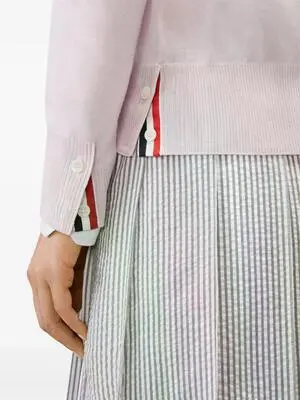 Thom Browne Sleeve-detail V-neck Cardigan