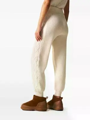 Perfect Moment Merino Wool Cable Knit Trousers