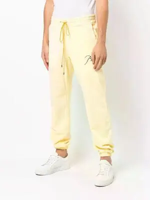 Rhude Logo-embroidered Track Trousers