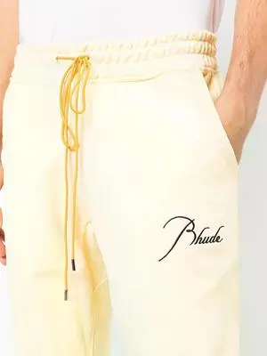 Rhude Logo-embroidered Track Trousers
