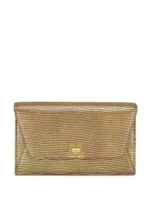 Akris Anouk Clutch - Gold