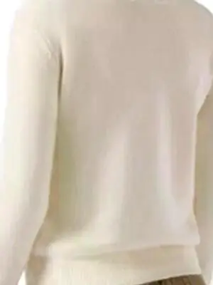 MC2 SAINT BARTH Sweater With Heart Stitch Embroidery