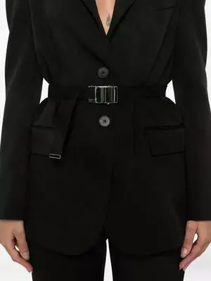 DRHOPE Belted Blazer
