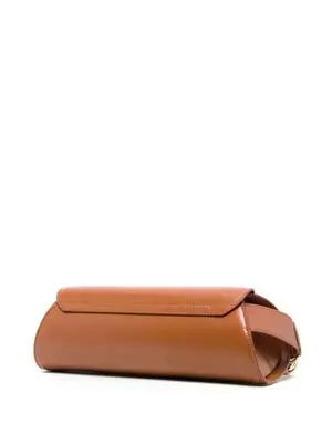 JIL SANDER Small Cannolo Shoulder Bag - Brown