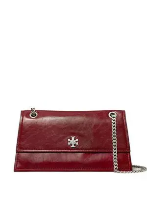 Tory Burch Kira Logo-lock Shoulder Bag - Red