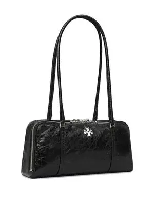 Tory Burch Small Crinkle-leather Shoulder Bag - Black
