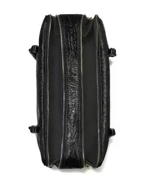Tory Burch Small Crinkle-leather Shoulder Bag - Black