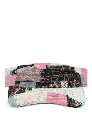 WHO DECIDES WAR Patchwork Visor