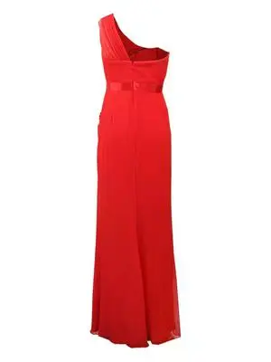Marchesa One-shoulder Maxi Dress