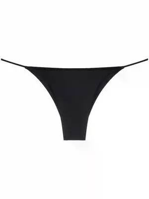 LA REVECHE Halima Low-rise Bikini Bottoms - Black