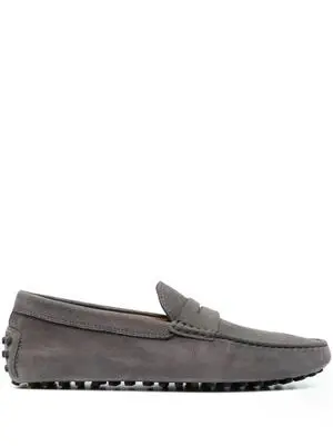 TOD'S Round-toe Loafers - Grey