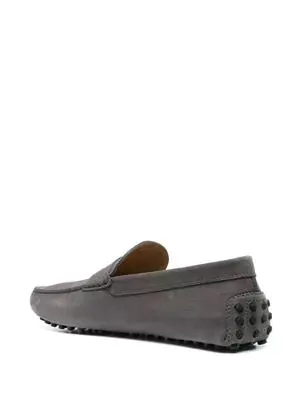 TOD'S Round-toe Loafers - Grey