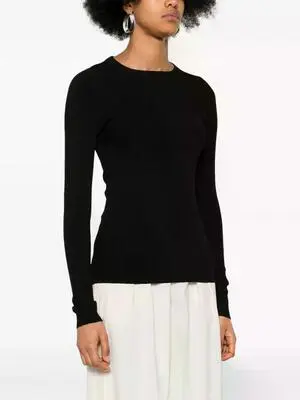 Fabiana Filippi Ribbed Crew Neck Jumper