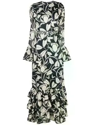 Agua Bendita Trimmed Day Dresses