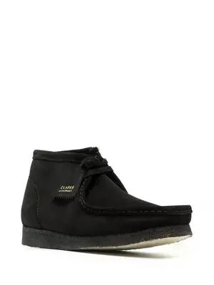 Clarks Wallabee Desert Boots - Black