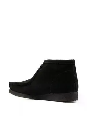 Clarks Wallabee Desert Boots - Black